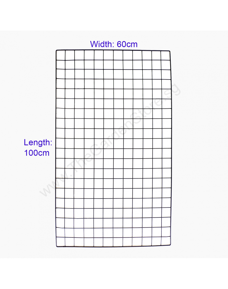 DIY Multi-Purpose Grid Wire Mesh Panel (Black)